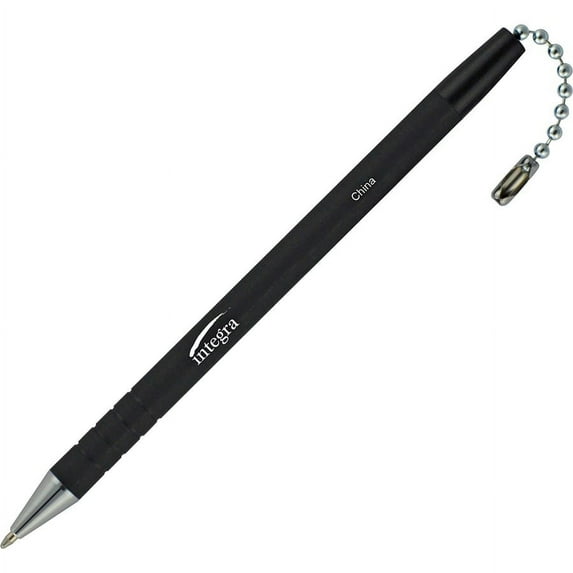 Integra Antimicrobial Replacement Counter Pen - Black - Rubber Barrel ...