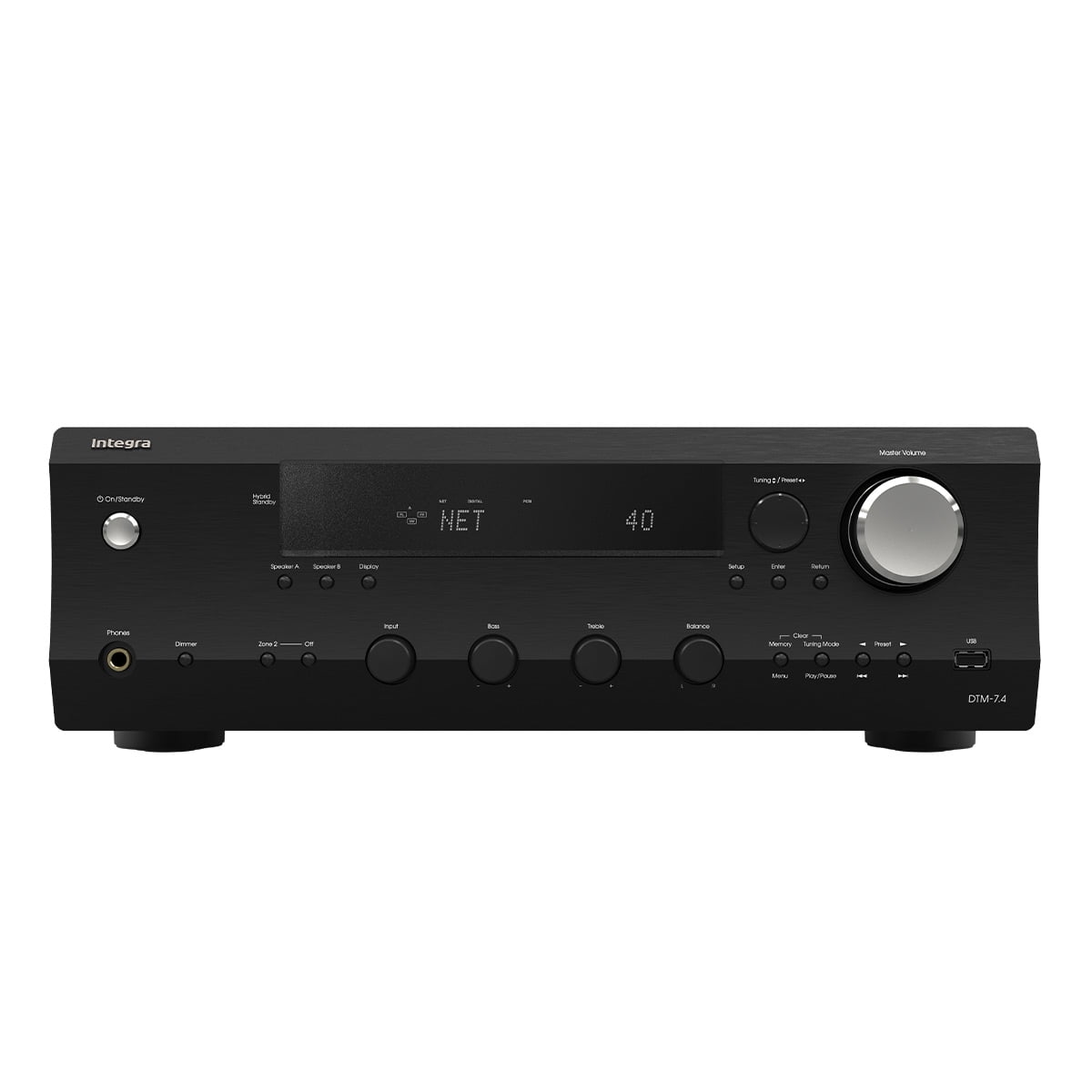 Integra DTM-7.4 Hi-Fi Network Stereo Receiver - Walmart.com
