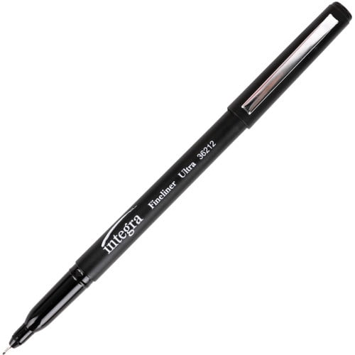 Integra Fineliner Ultra Fine Permanent Markers - Walmart.com