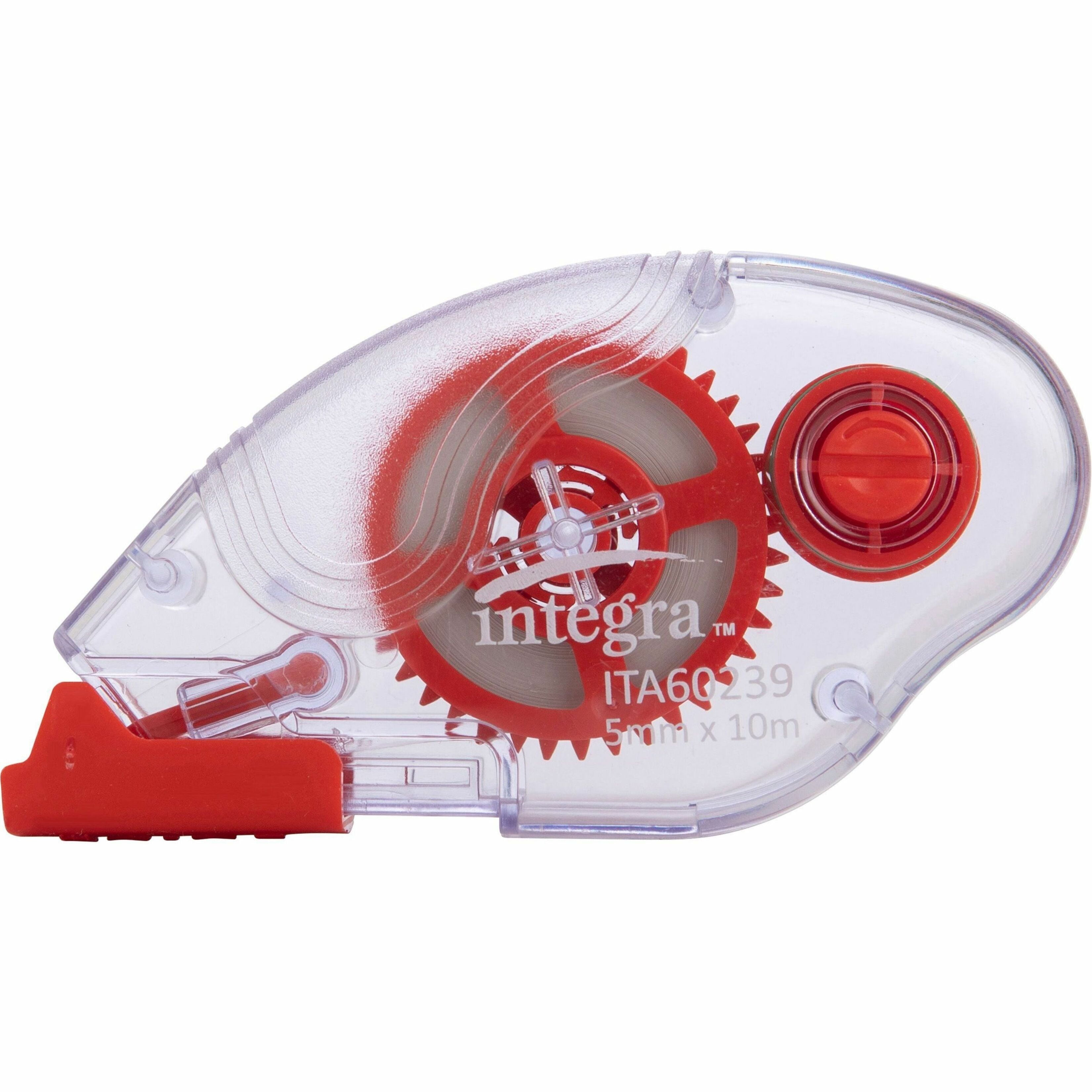 Integra, ITA60239, Dispensing Correction Tape, 6 / Pack, White ...