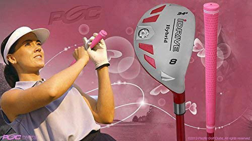 Integra Senior Ladies iDrive Pink Golf Club #8 Hybrid 55+ Years Womens ...
