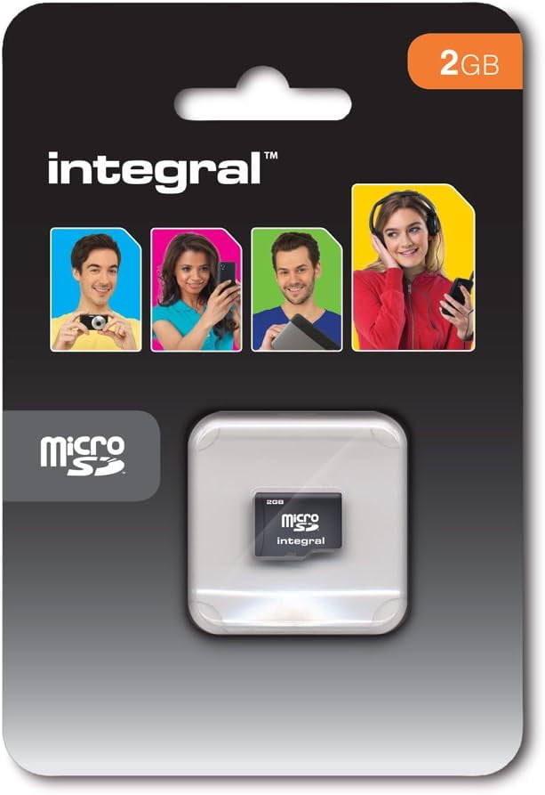 Integral- 2gb Micro Sd Card Only - INMSD2GNAV2 - Walmart.com