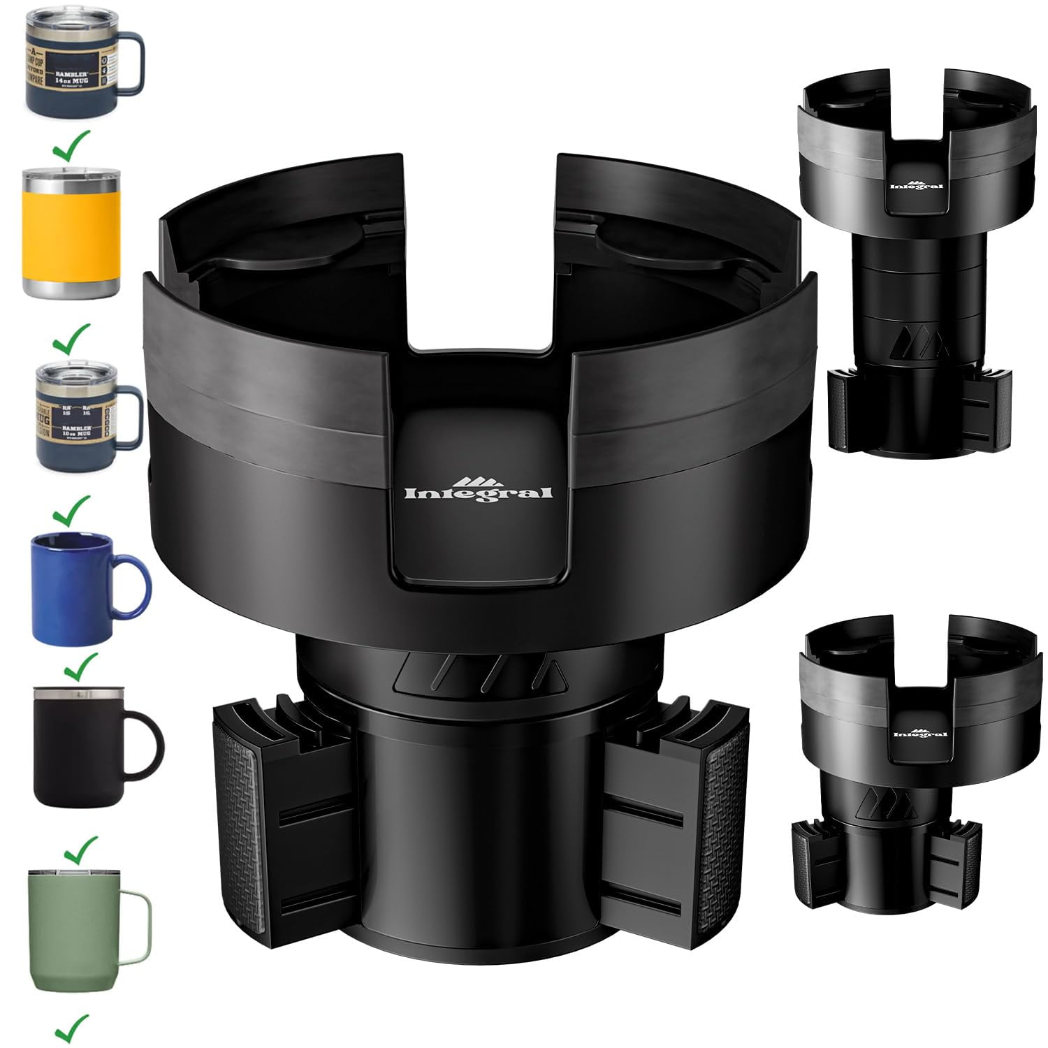 Integral Mug Integrator Expandable Mug Holder - YETI 14oz Rambler Cup ...