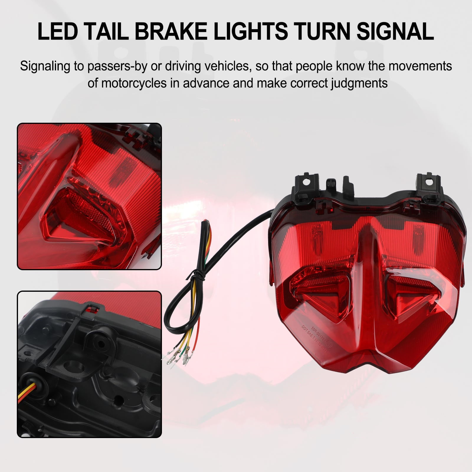 Tail Brake Lights Turn Signal Integrated For YAMAHA MT-09 MT10 SP 2021 ...