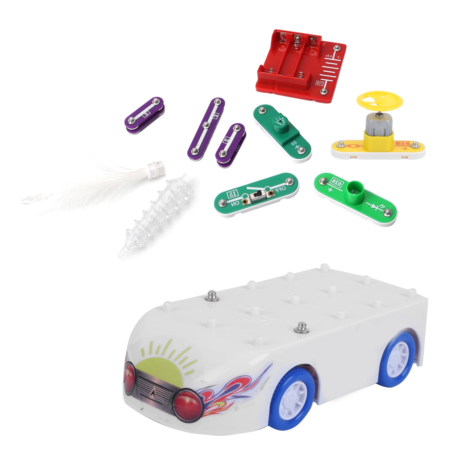 Integrated Building Blocks Circuit Children DIY Educational Learning ...