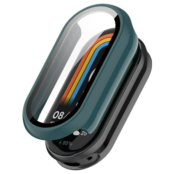 Integrated Fitness Case & Screen Guard PC + Tempered Glass Cover ...