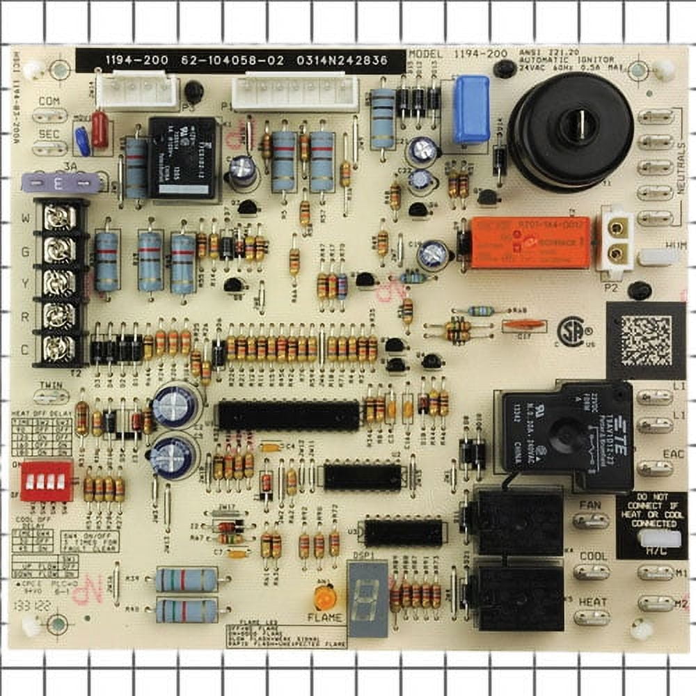 (Price/Each)Rheem Furnace Parts 62-104058-02 Integrated Furnace Control ...