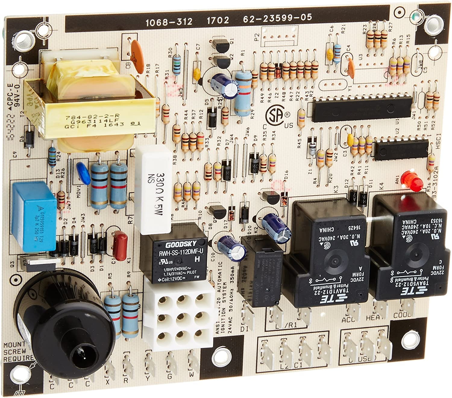 Integrated Furnace Control Board - Walmart.com