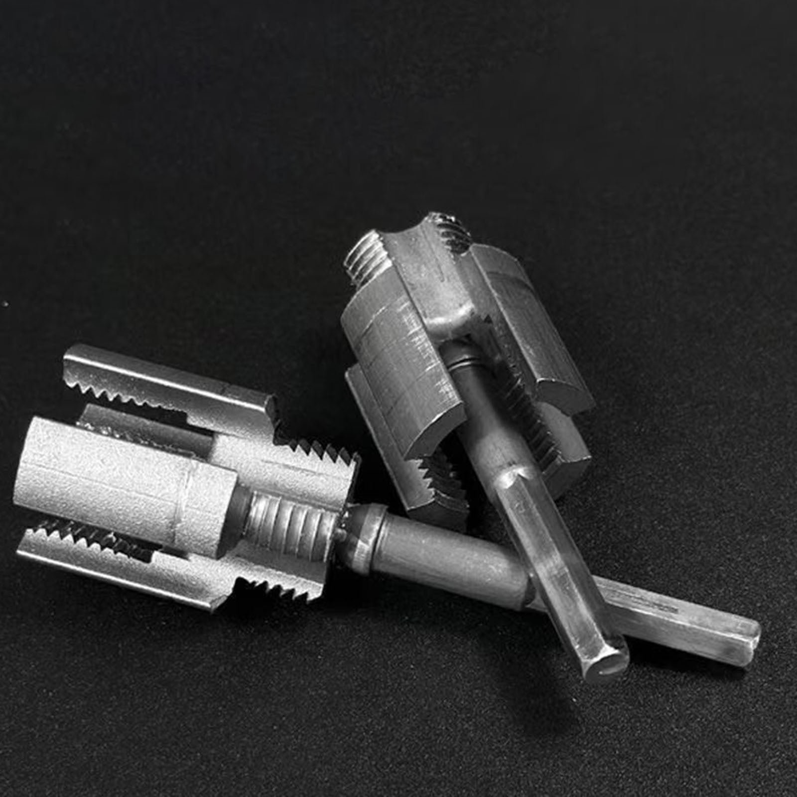 Integrated Internal & External Pipe Threading Tool, 1/2" 3/4" Dual ...