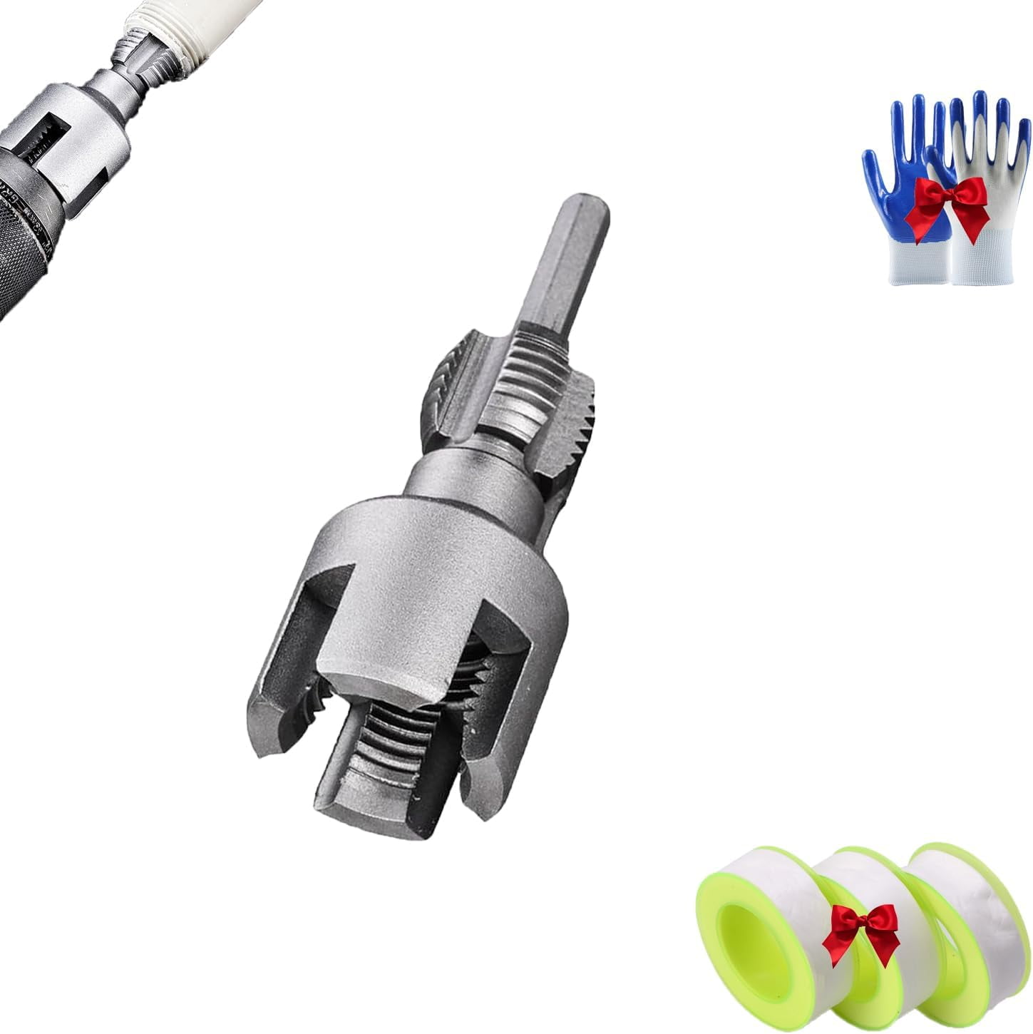 Integrated Internal & External Pipe Threading Tool,2025 New Pipe Thread Cutting Tool,Electric ...