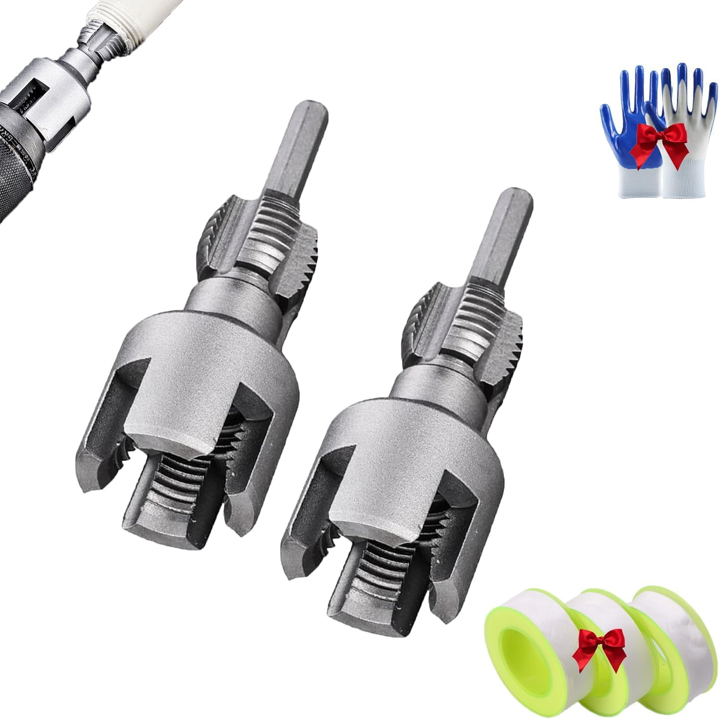 Integrated Internal & External Pipe Threading Tool,2025 New Pipe Thread ...