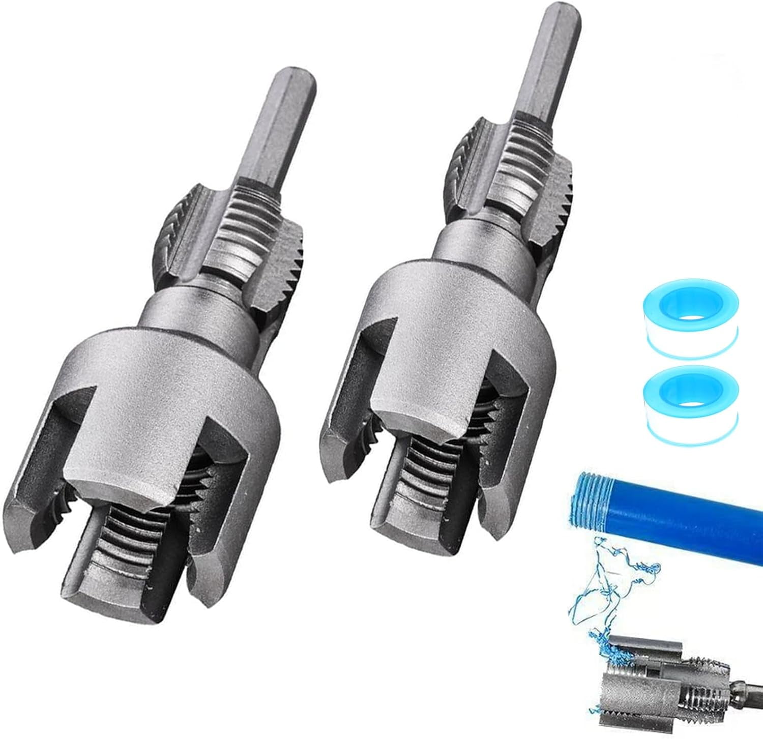 Integrated Internal & External Pipe Threading Tool, 2025 New Pipe Thread Cutting Tool, PVC ...