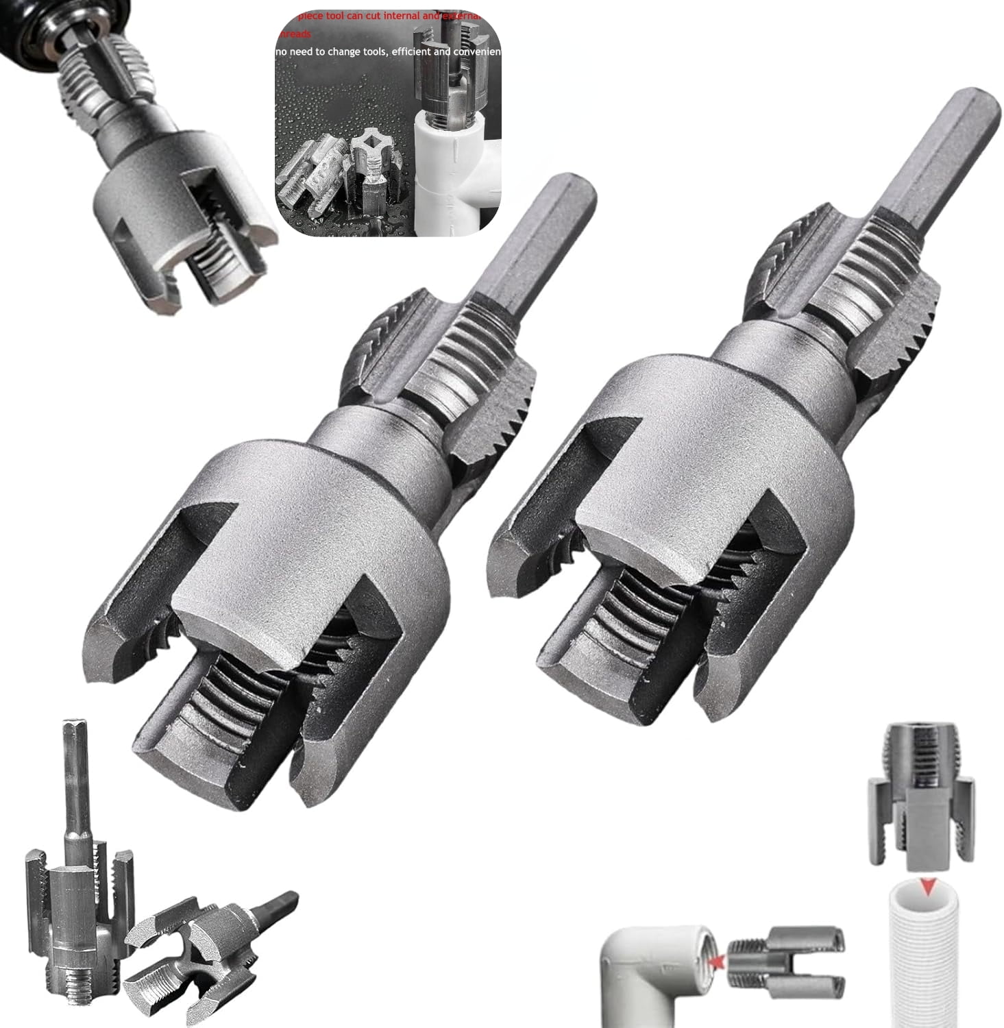 Integrated Internal & External Pipe Threading Tool, 2025 New Pipe ...