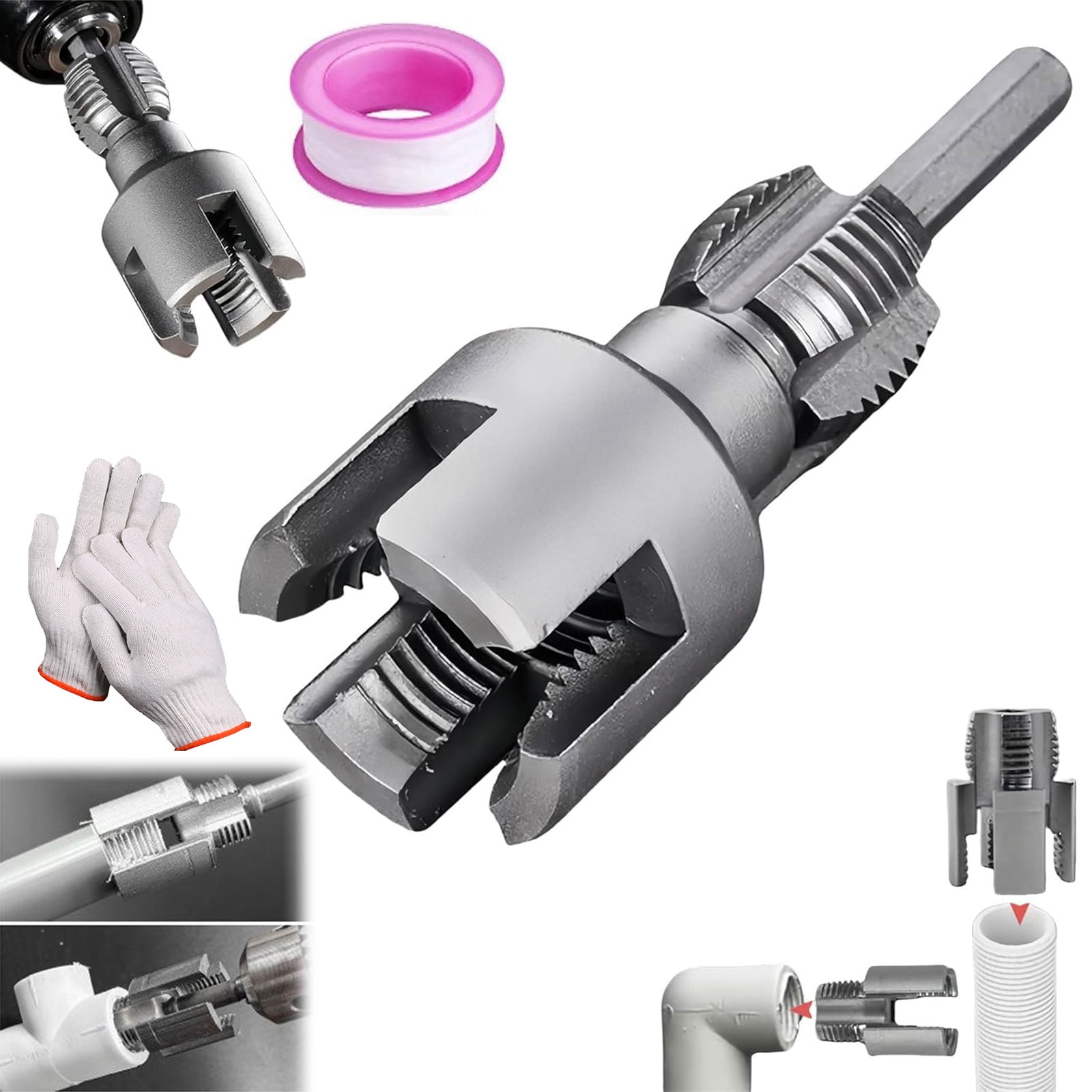 Integrated Internal & External Pipe Threading Tool, 2025 New Pipe ...