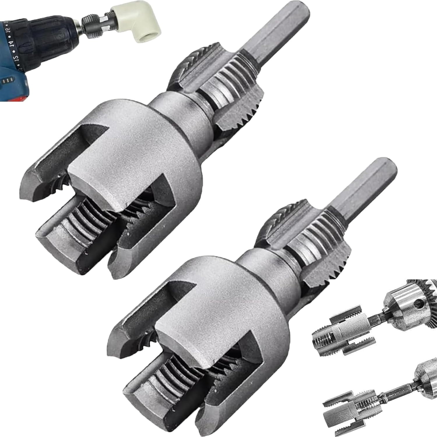 Integrated Internal & External Pipe Threading Tool, 2025 Upgraded PVC ...