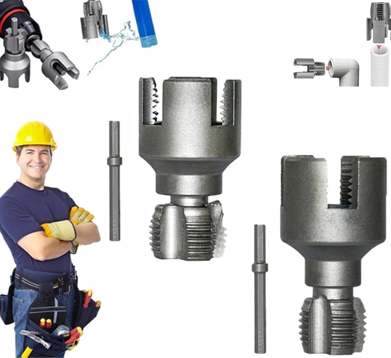 Integrated Internal & External Pipe Threading Tool, PVC Pipe Thread ...
