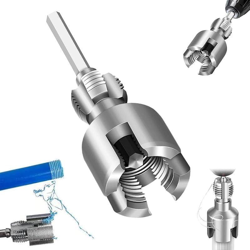 Integrated Internal & External Pipe Threading Tool, Pipe Thread Cutting ...