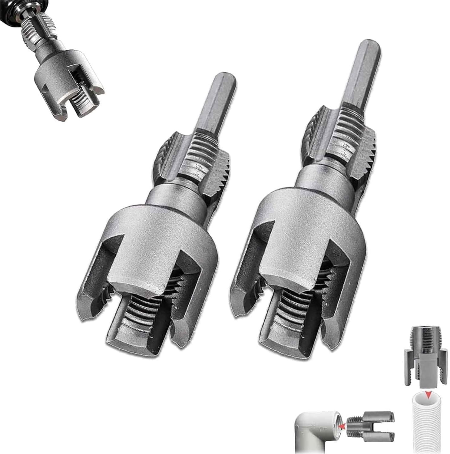 Integrated Internal & External Pipe Threading Tool, Pipe Thread Cutting ...