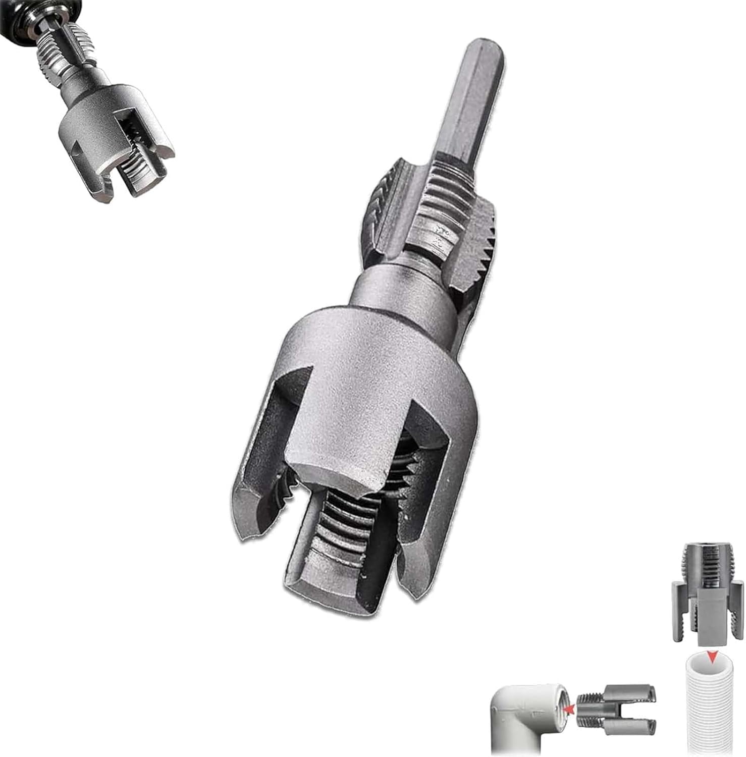 Integrated Internal & External Pipe Threading Tool, Pipe Thread Cutting ...