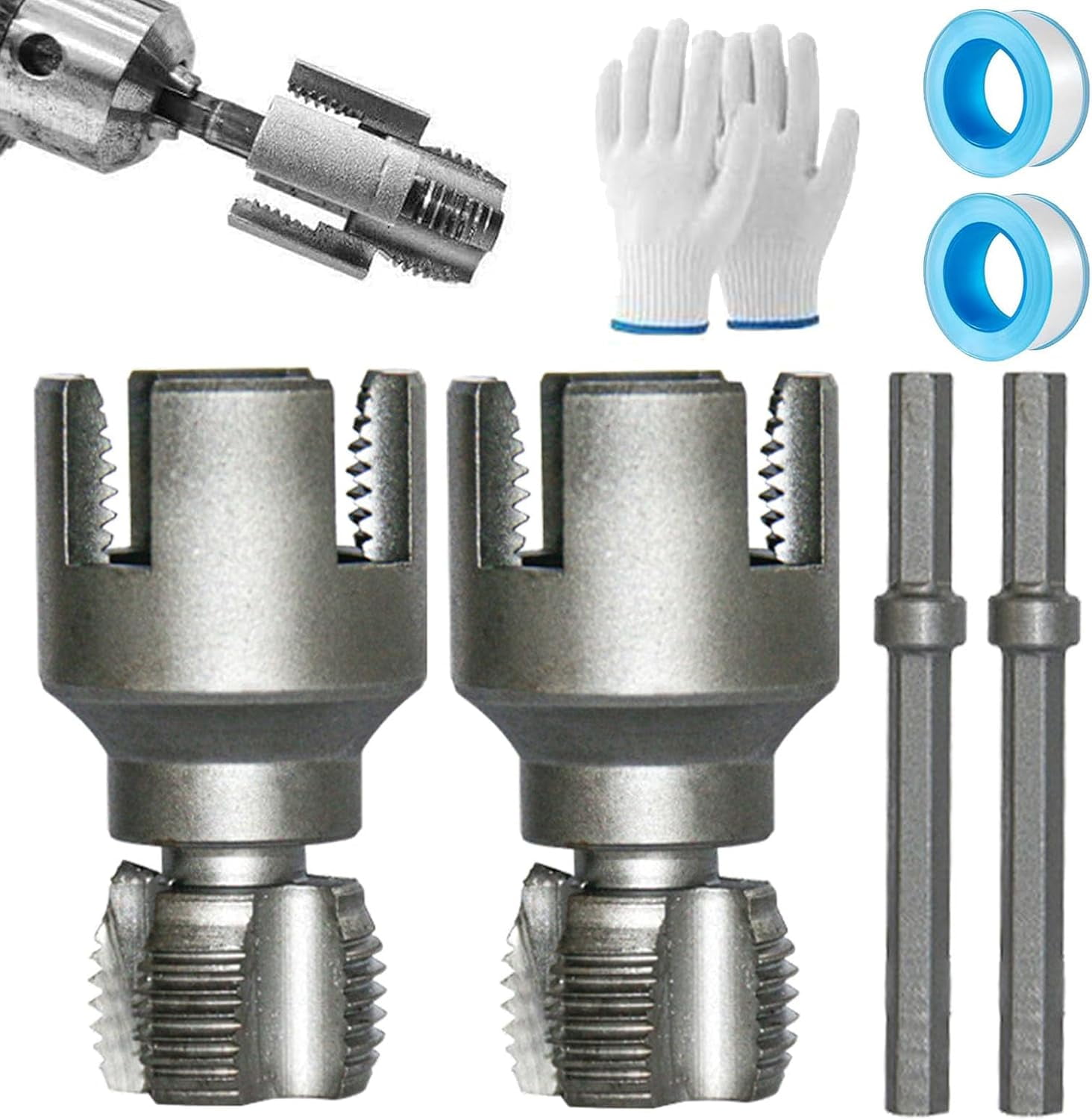 Integrated Internal & External Pipe Threading Tool, Pipe Thread Cutting ...