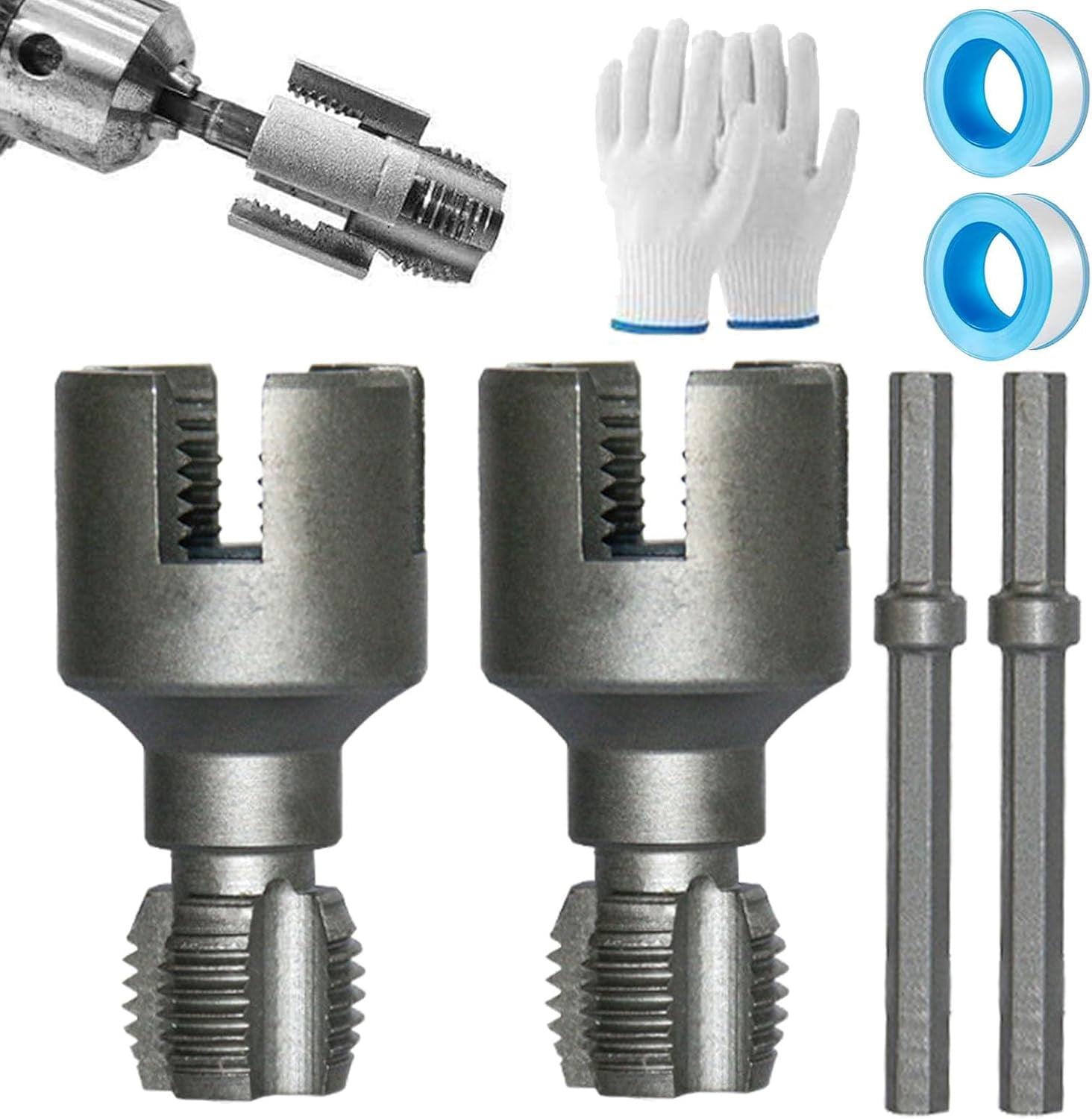 Integrated Internal & External Pipe Threading Tool, Pipe Thread Cutting ...