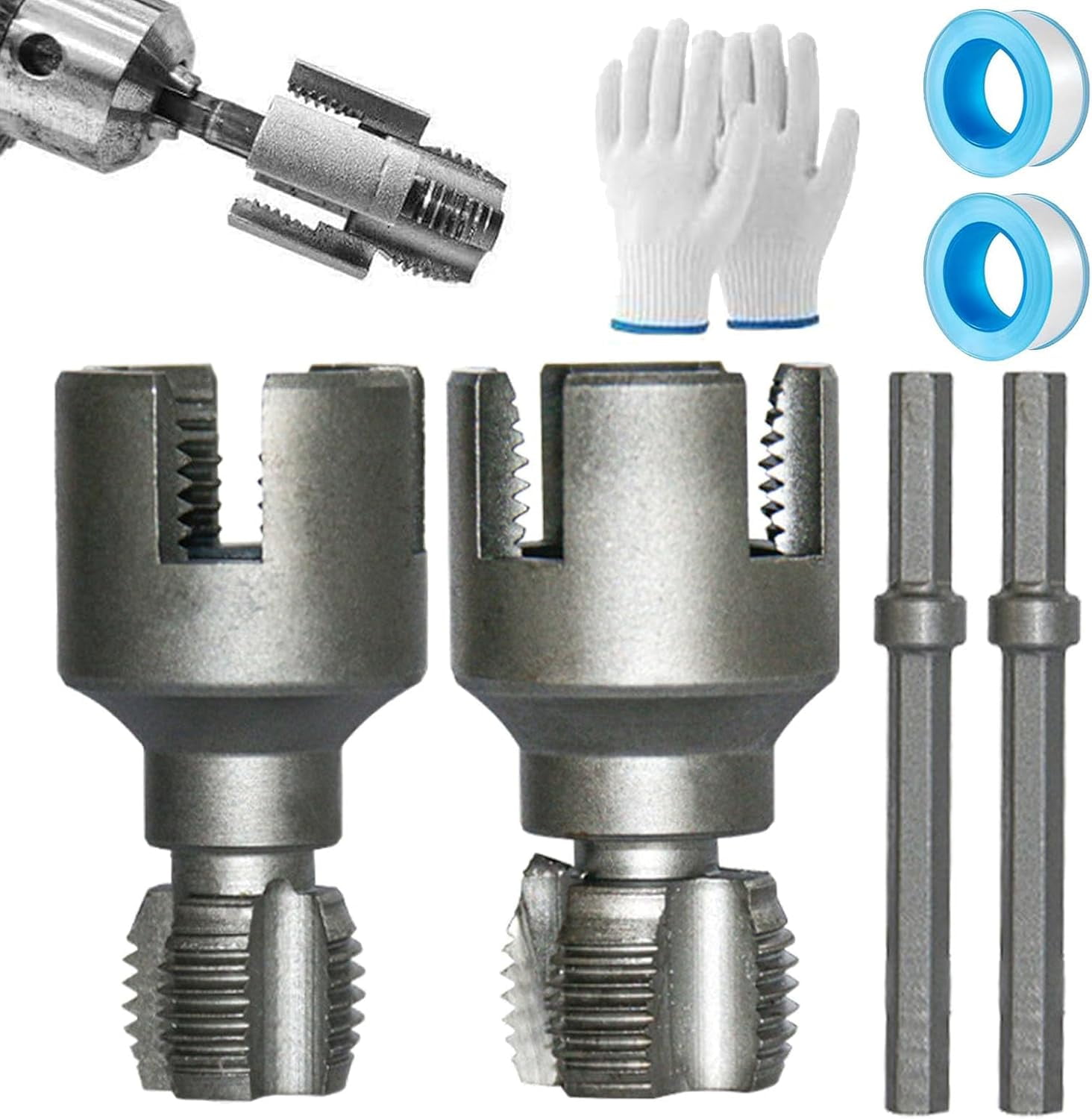 Integrated Internal & External Pipe Threading Tool, Pipe Thread Cutting ...