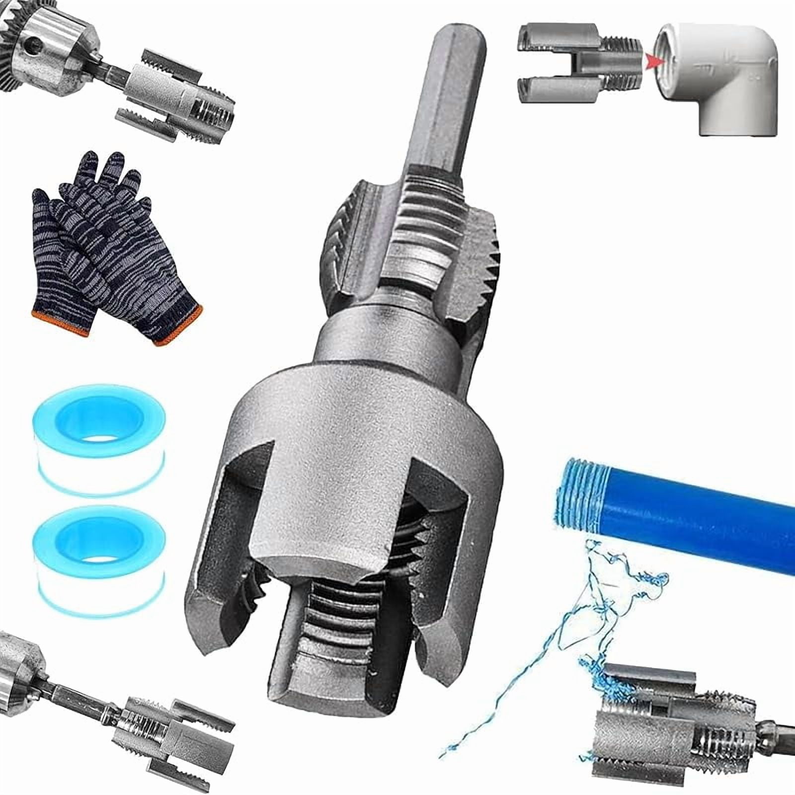Integrated Internal & External Pipe Threading Tool, Pipe Thread Cutting ...