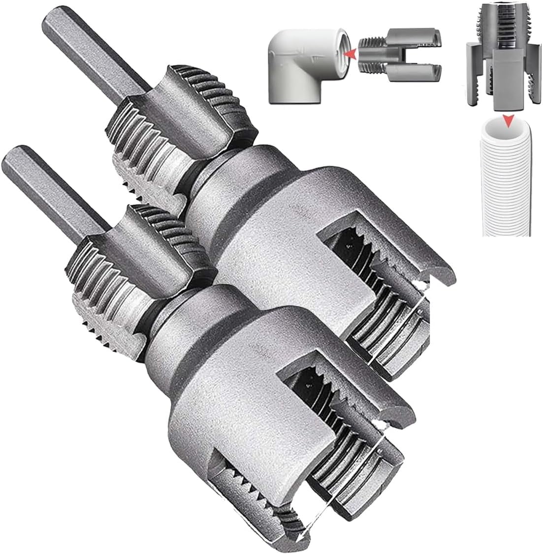 Integrated Internal and External Pipe Threading Tool, Plastic Pvc Pipe ...