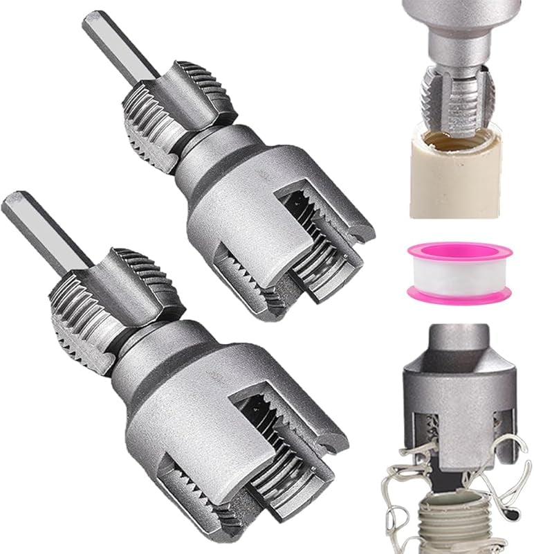 Integrated Internal & External Water Pipe Threading Plumbing Tool ...