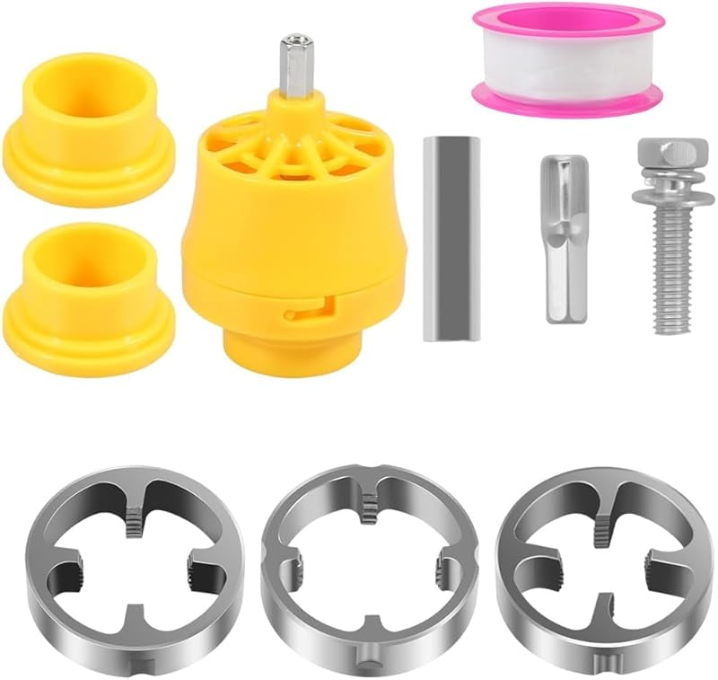 Integrated Internal & External Water Pipe Threading Plumbing Tool ...