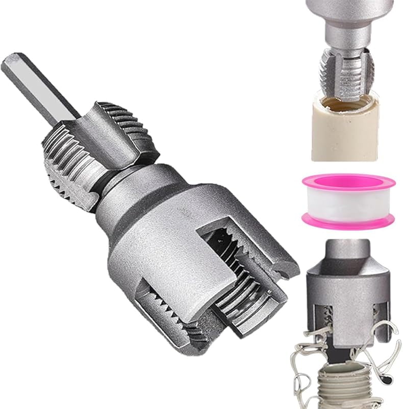 Integrated Internal & External Water Pipe Threading Plumbing Tool ...