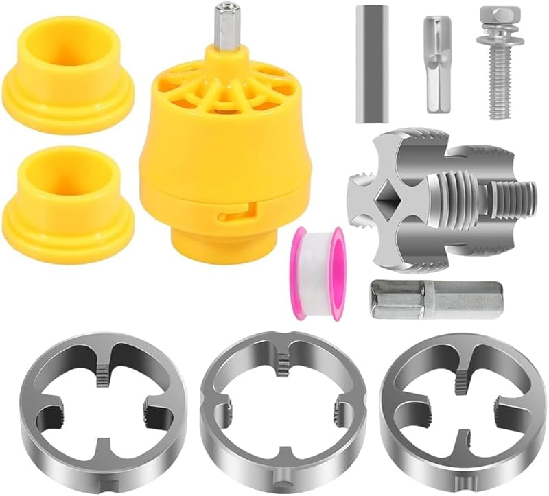 Integrated Internal & External Water Pipe Threading Plumbing Tool ...