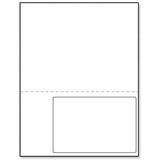 Integrated Laser Form with Label Combination 6x4" 1 Label on Right Case ...