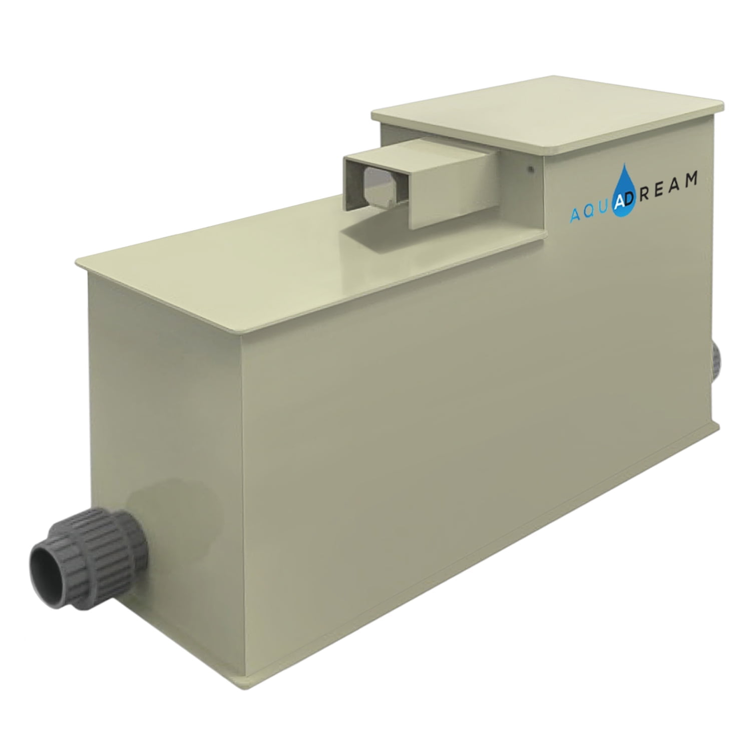 Integrated Macro Drum Pond Filter System (1345 GPH, Cream): 5 Tons ...