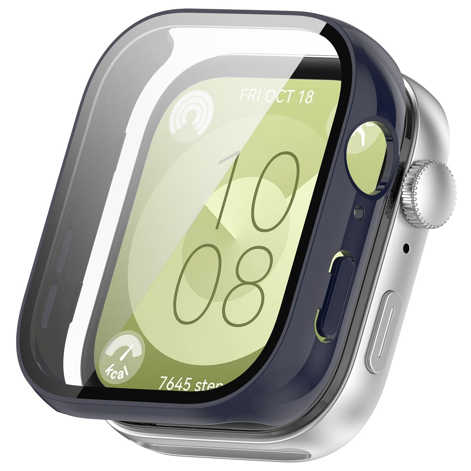 Integrated PC & Tempered Glass Smartwatch Case | Full-Coverage ...
