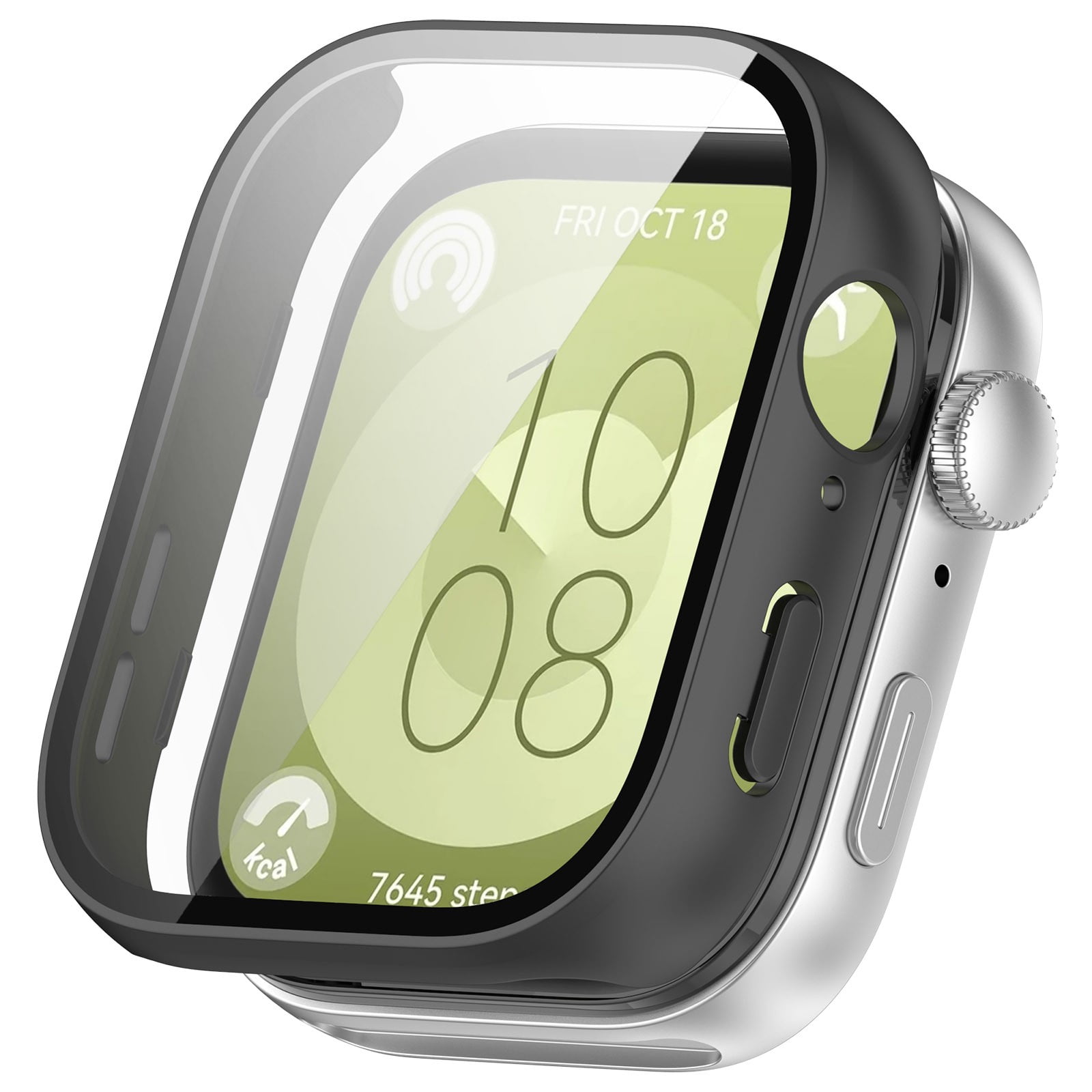 Integrated PC & Tempered Glass Smartwatch Case | Full-Coverage ...