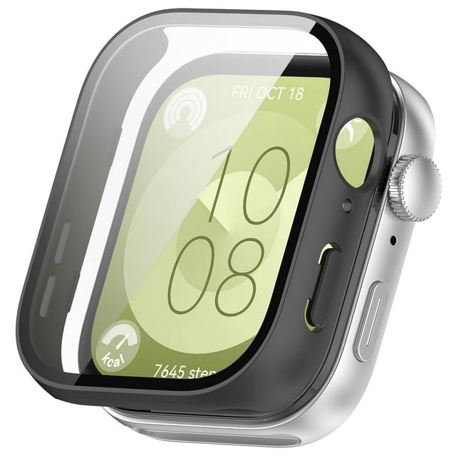 Integrated PC & Tempered Glass Smartwatch Case | Full-Coverage ...