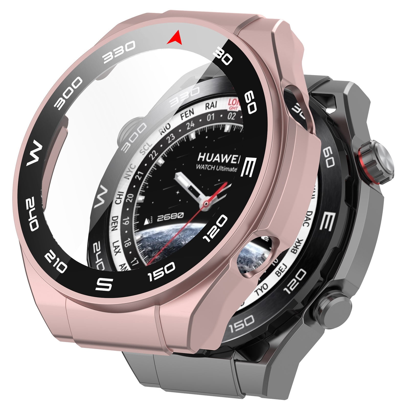 Integrated PC and Tempered Glass Cover for Smartwatch - Scratch ...