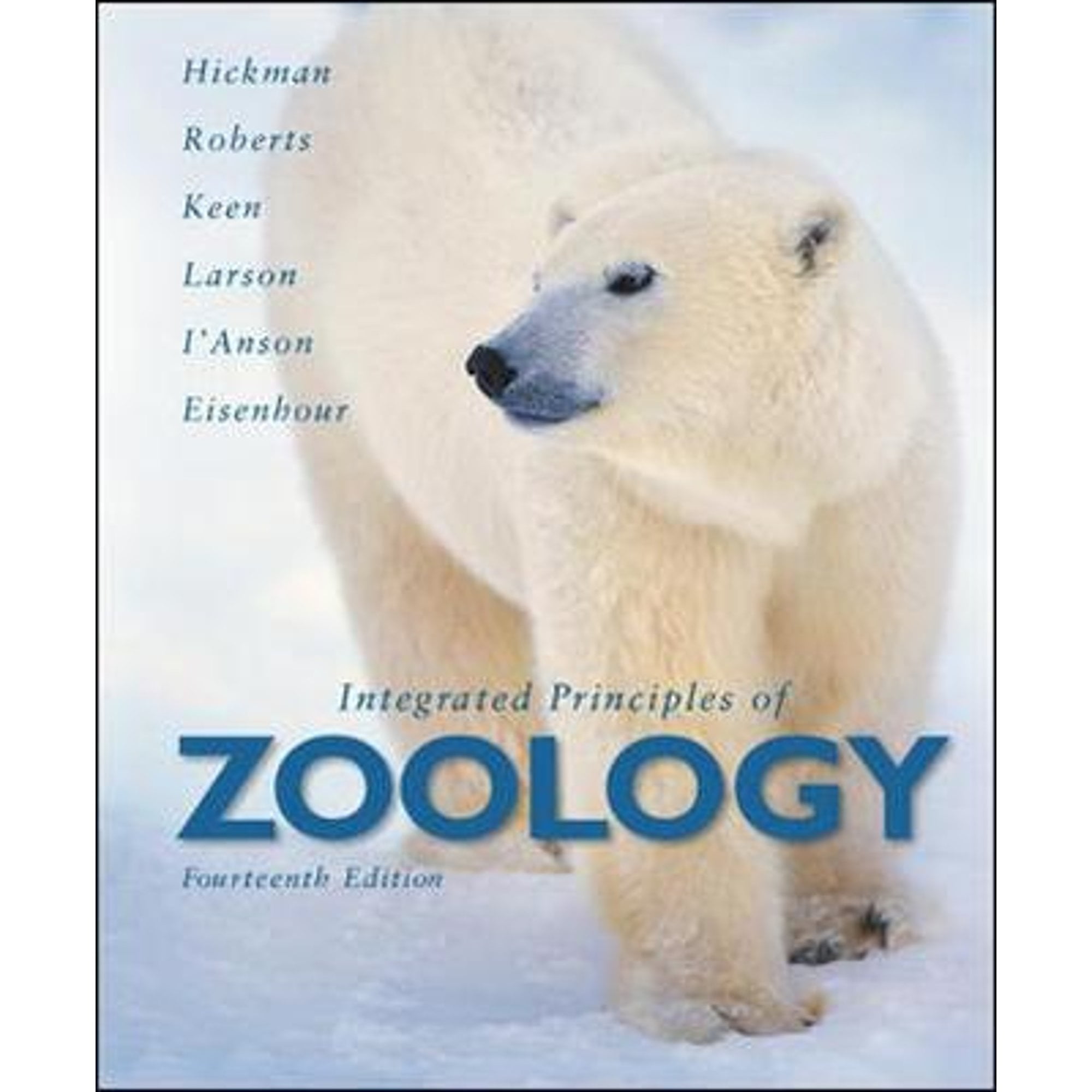Integrated Principles of Zoology (Hardcover) by Jr Hickman, Larry S ...