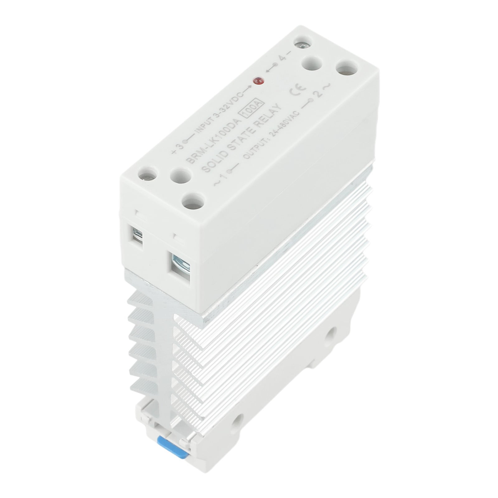 Integrated Rail Solid State Relay 100A Dc Control Ac Single Phase Small ...