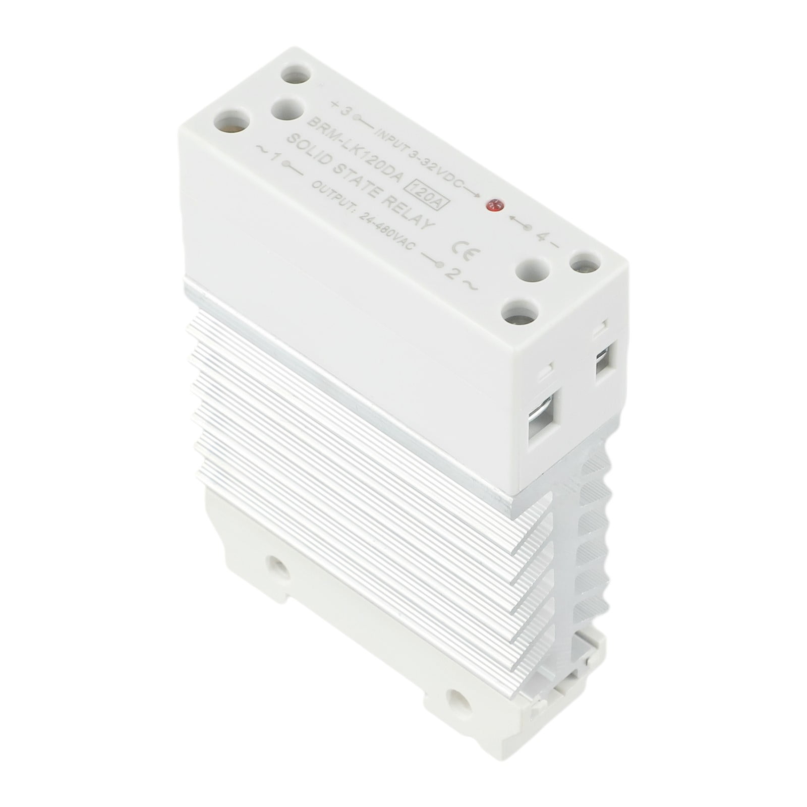 Integrated Rail Solid State Relay 120A DC Control AC Single Phase Small ...