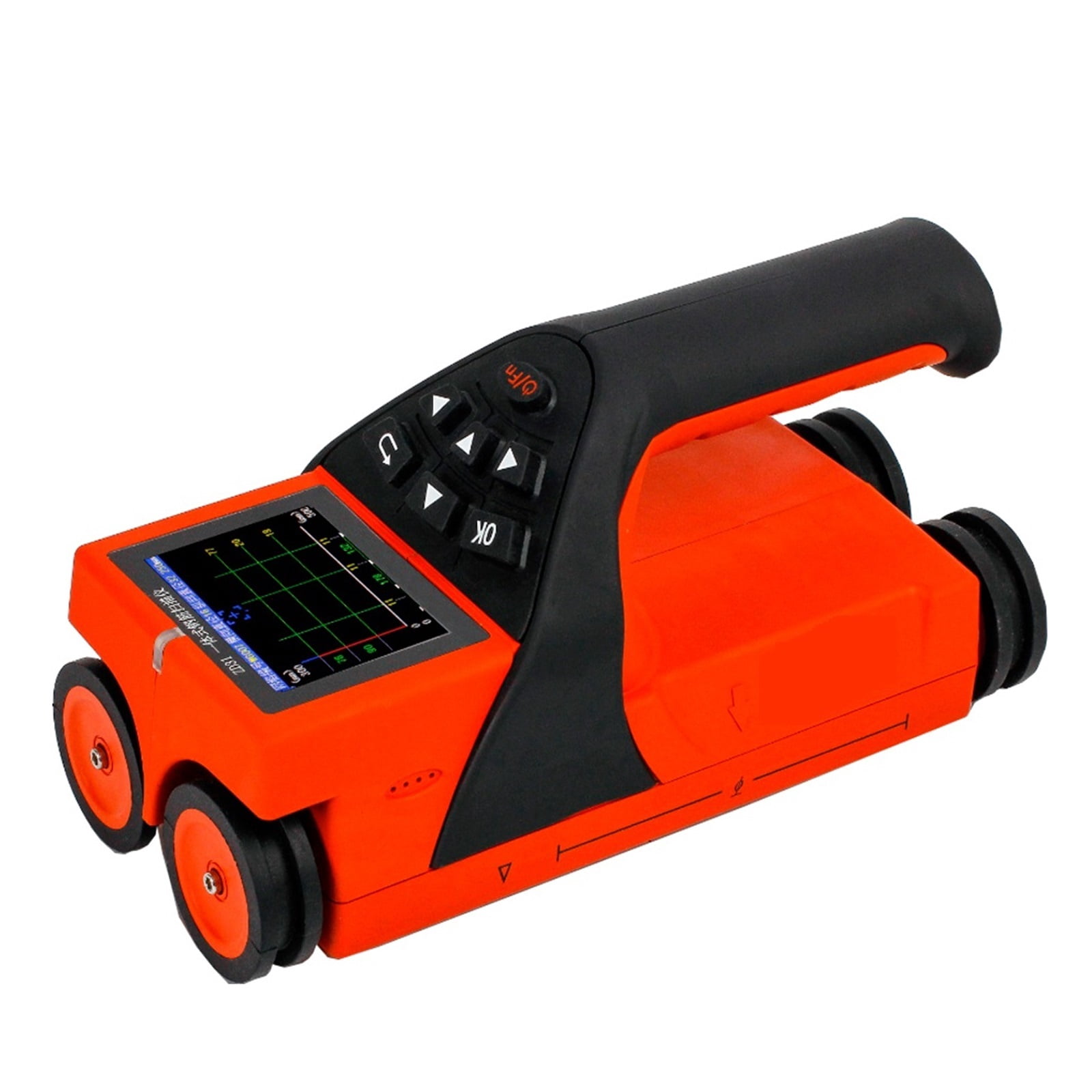 Integrated Rebar Scanner Tests Thickness Of Concrete Cover Diameter ...