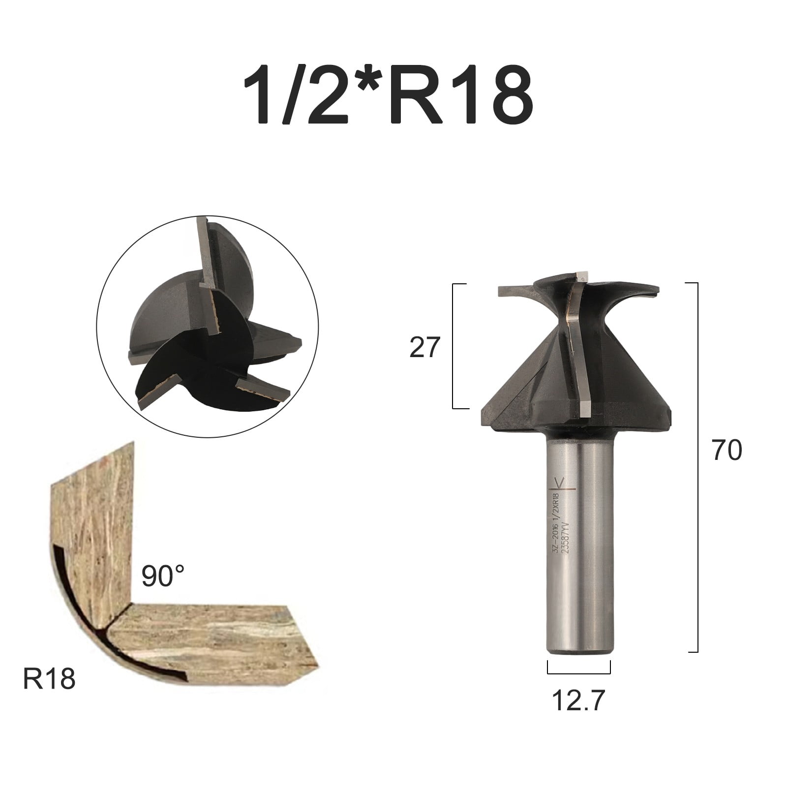 Integrated Router Bit for Architectural Woodworking and Art ...