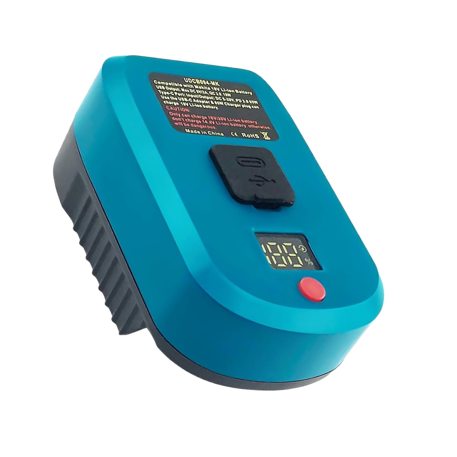 Integrated Safety Features SMART Battery Charger Adapter for Makita ...
