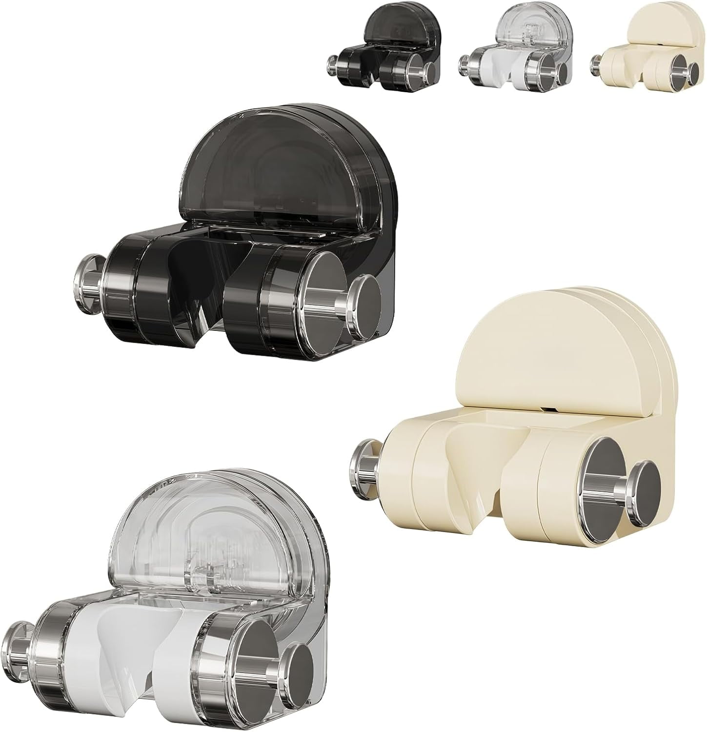 Integrated Suction Cup Shower Rack Wall Mounted Non Perforated Shower ...