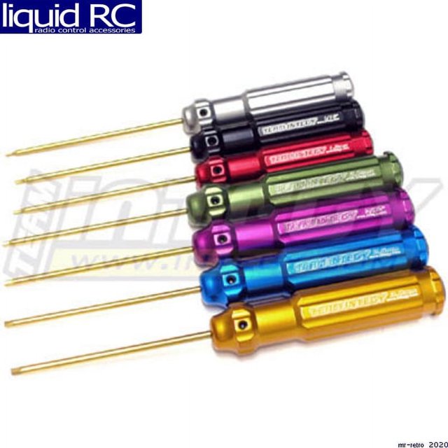 Integy C22346 Ti-Nitride Hex Wrench Set 7pc - Walmart.com