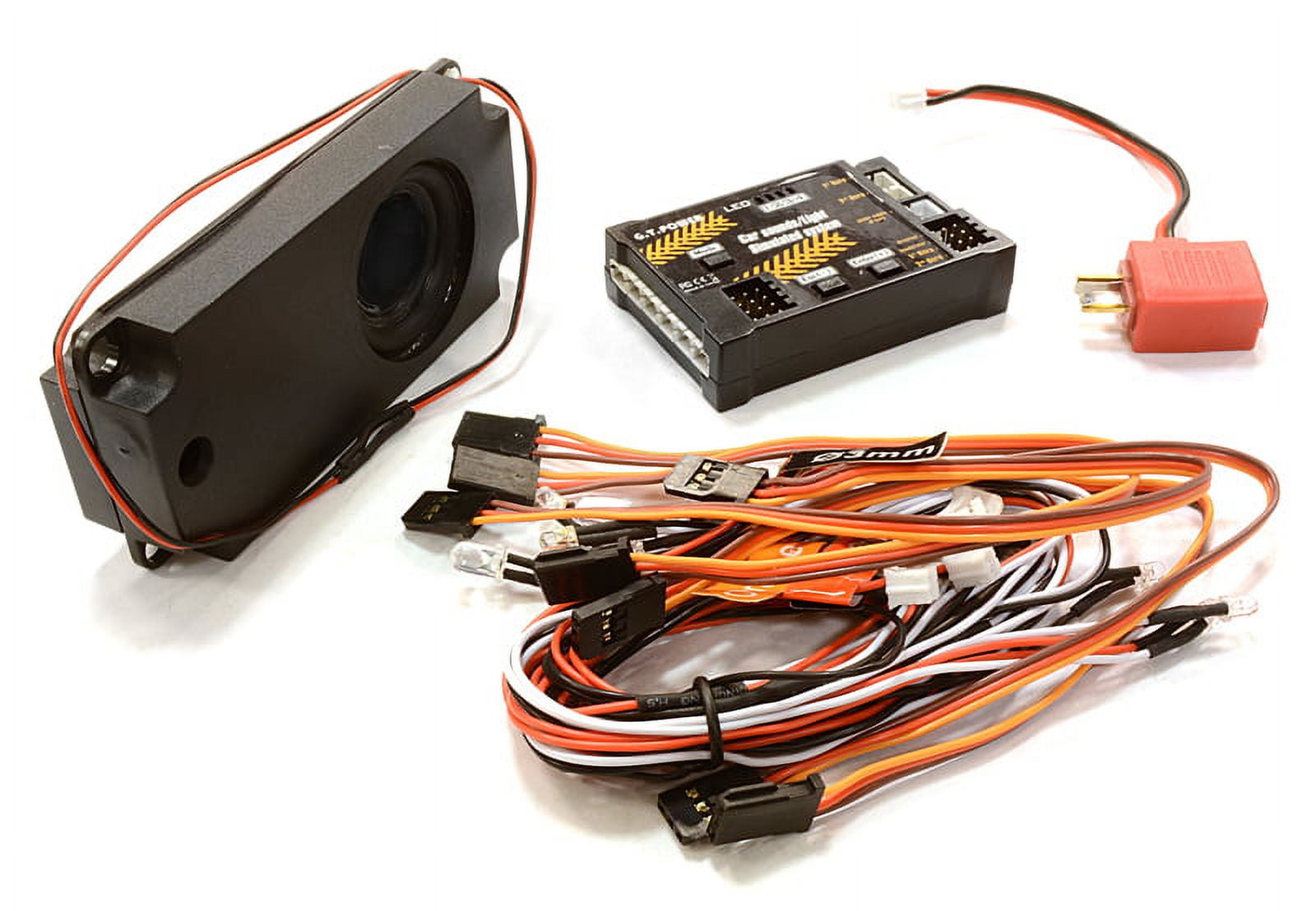 Integy G.T.Power Car Sounds/Light System 6 LED 40 Voices INTC26548 ...
