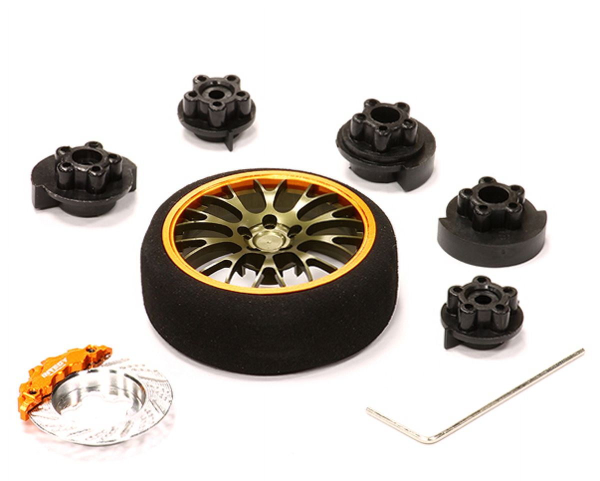 Integy RC Toy Model Hop-ups C23307ORANGEGUN Evolution V Steering Wheel ...