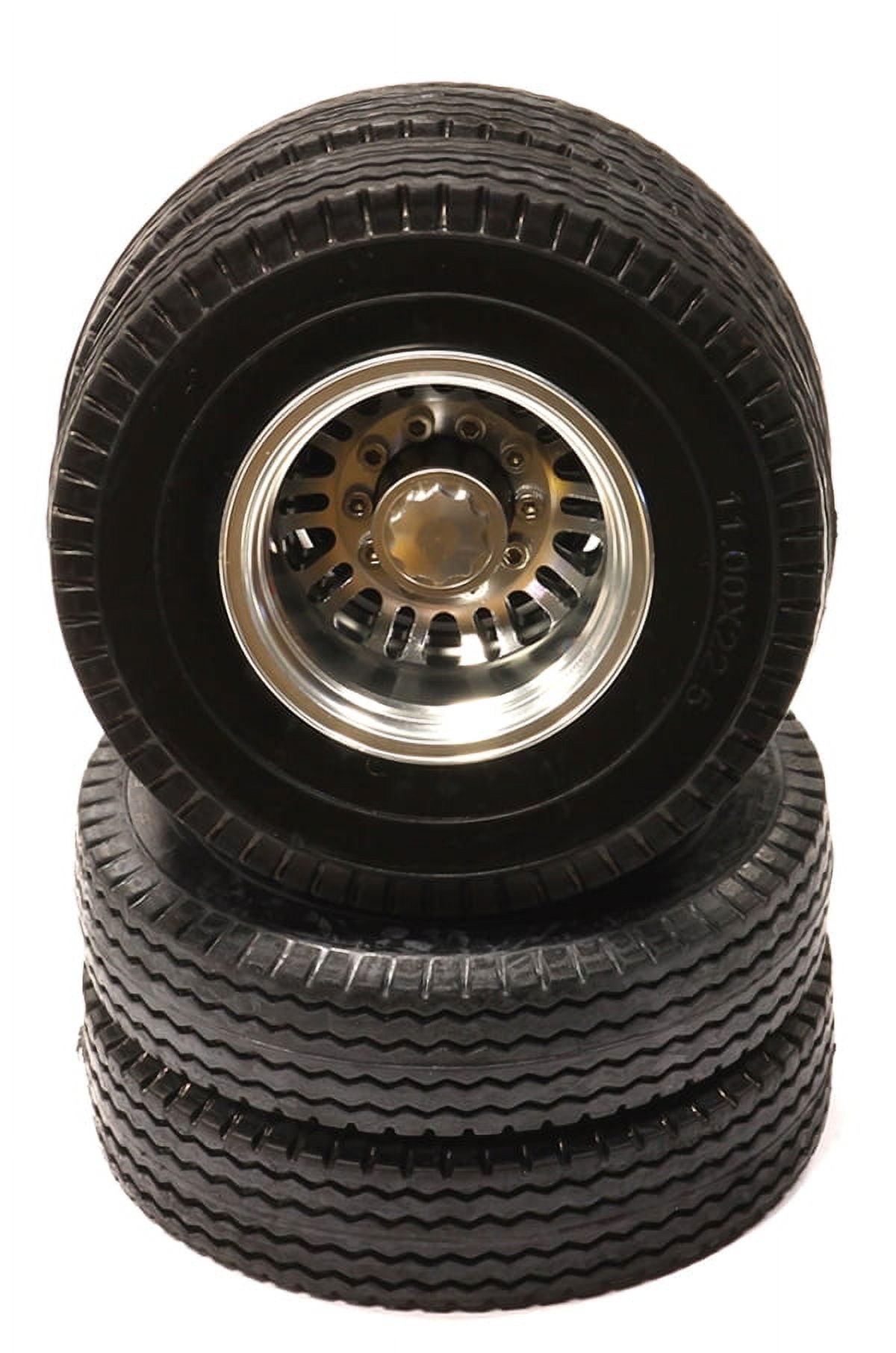 Integy RC Toy Model Hop-ups C24349SILVER Billet Alloy Type III Rear ...