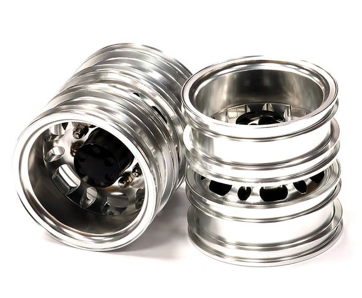 Integy RC Toy Model Hop-ups C24633BLACK Machined Alloy Rear Dually ...